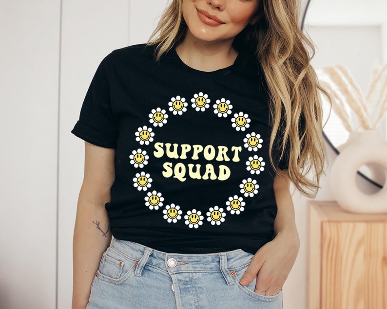 Support Squad Shirt Support Squad T-shirt Support Staff - Etsy
