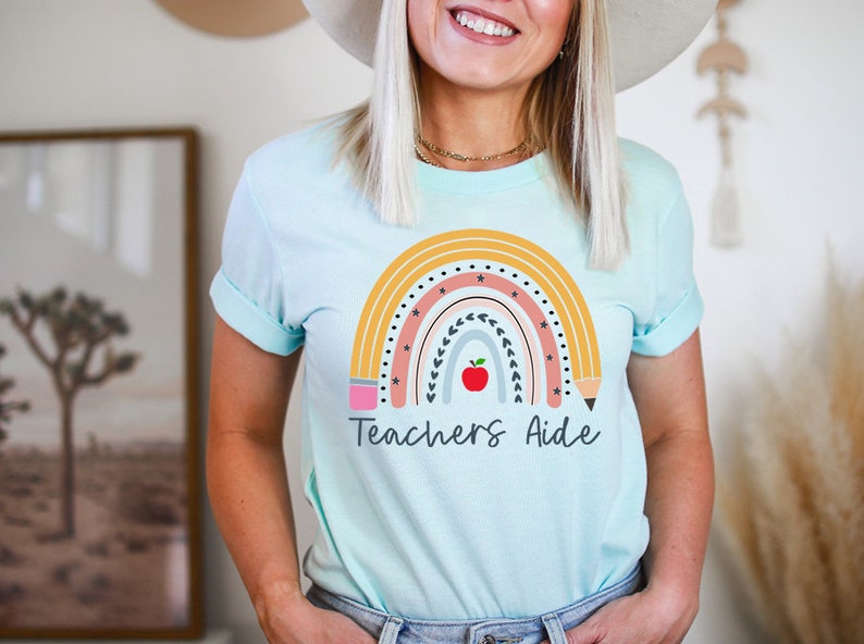Teachers Aide Shirt Teachers Aide Gifts Teacher Assistant - Etsy