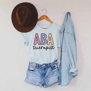 ABA Shirts, Aba Therapist Shirt, ABA Therapy Shirt, Applied Behavior ...