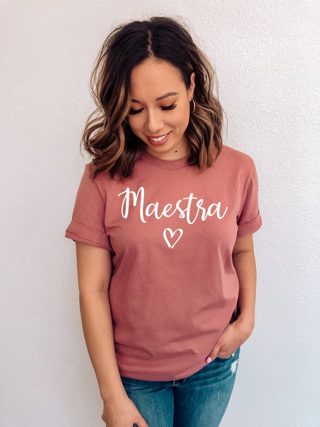 Maestra Maestra Shirt Spanish Teacher Shirt Bilingual Etsy