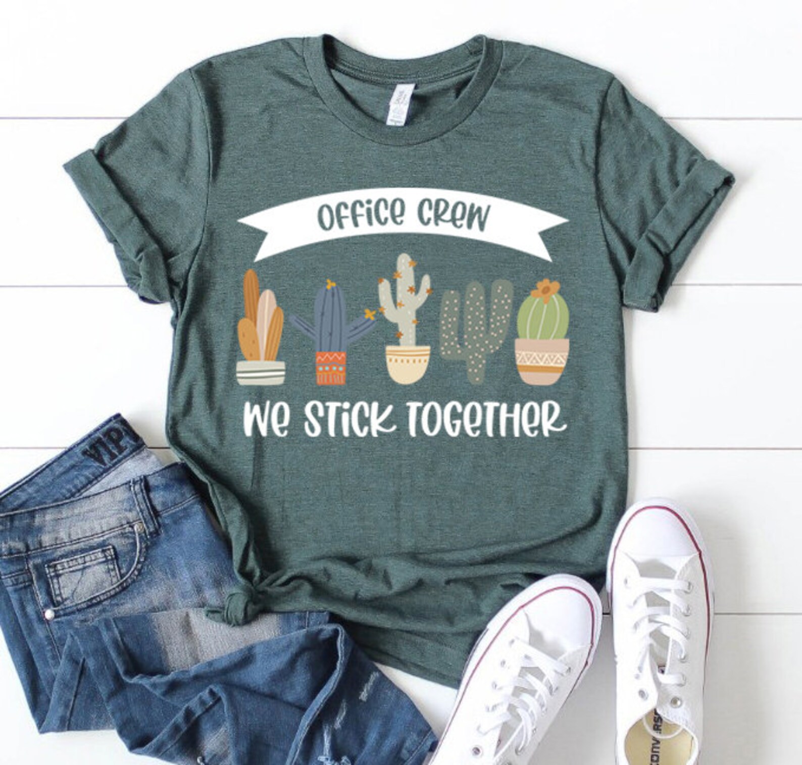 Office Crew Shirt Office Squad Shirt Front Office Lady - Etsy