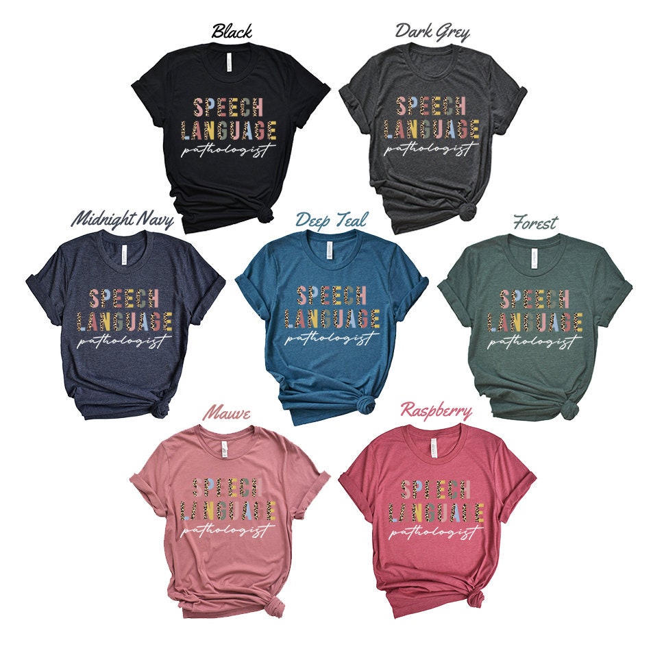 Speech Language Pathologist Shirt Speech Therapy Shirt Slp - Etsy