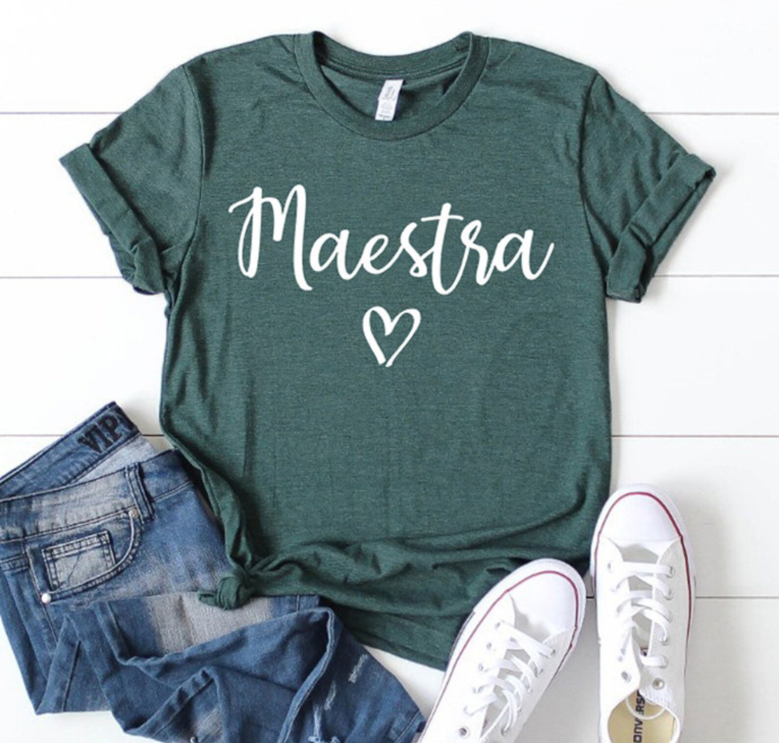 Maestra Maestra Shirt Spanish Teacher Shirt Bilingual | Etsy