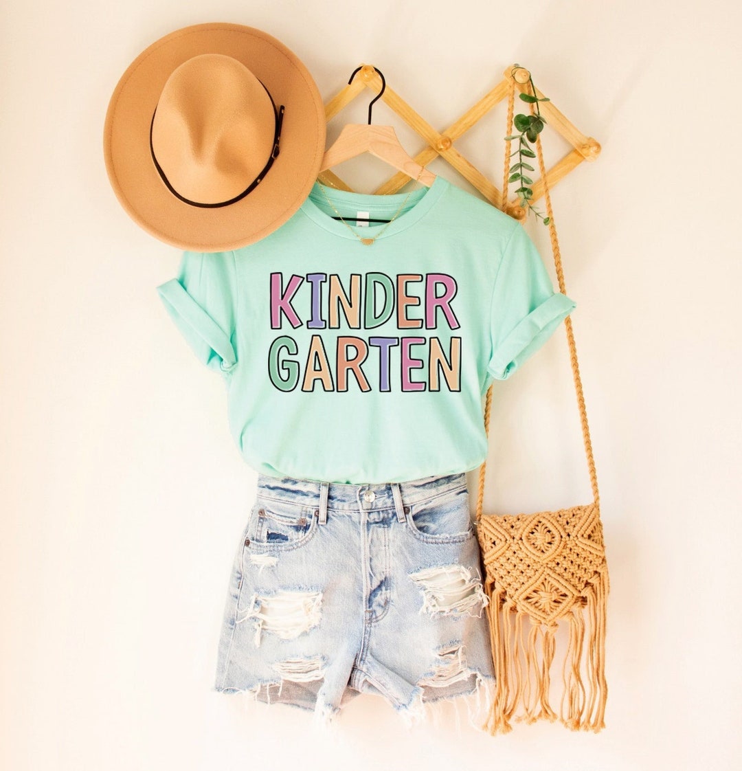 Kindergarten Shirt, Kindergarten Teacher Shirt, Kindergarten Graduation ...