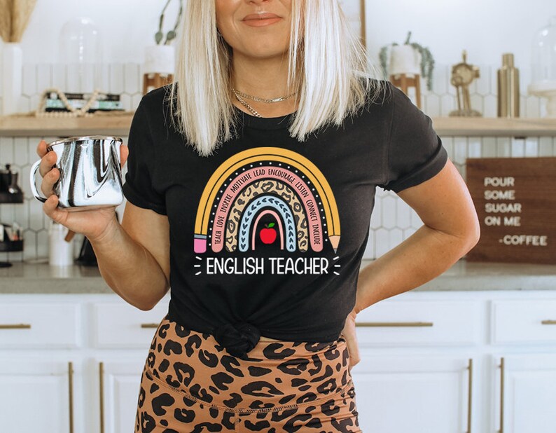English Teacher Shirt English Teacher Gifts ESL Teacher - Etsy