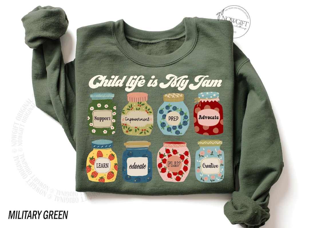 Child Life Specialist Sweatshirt, Child Life Specialist Christmas Gift ...