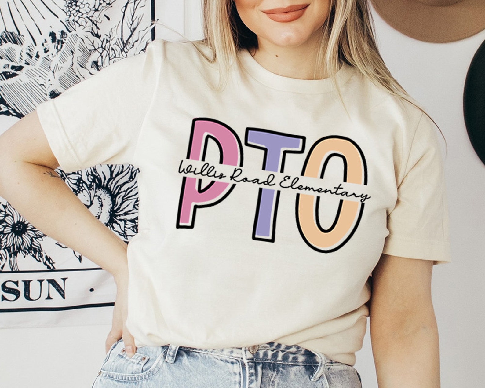 Custom PTO Shirt, Custom School Name Shirt, PTO Squad, Parent Teacher ...