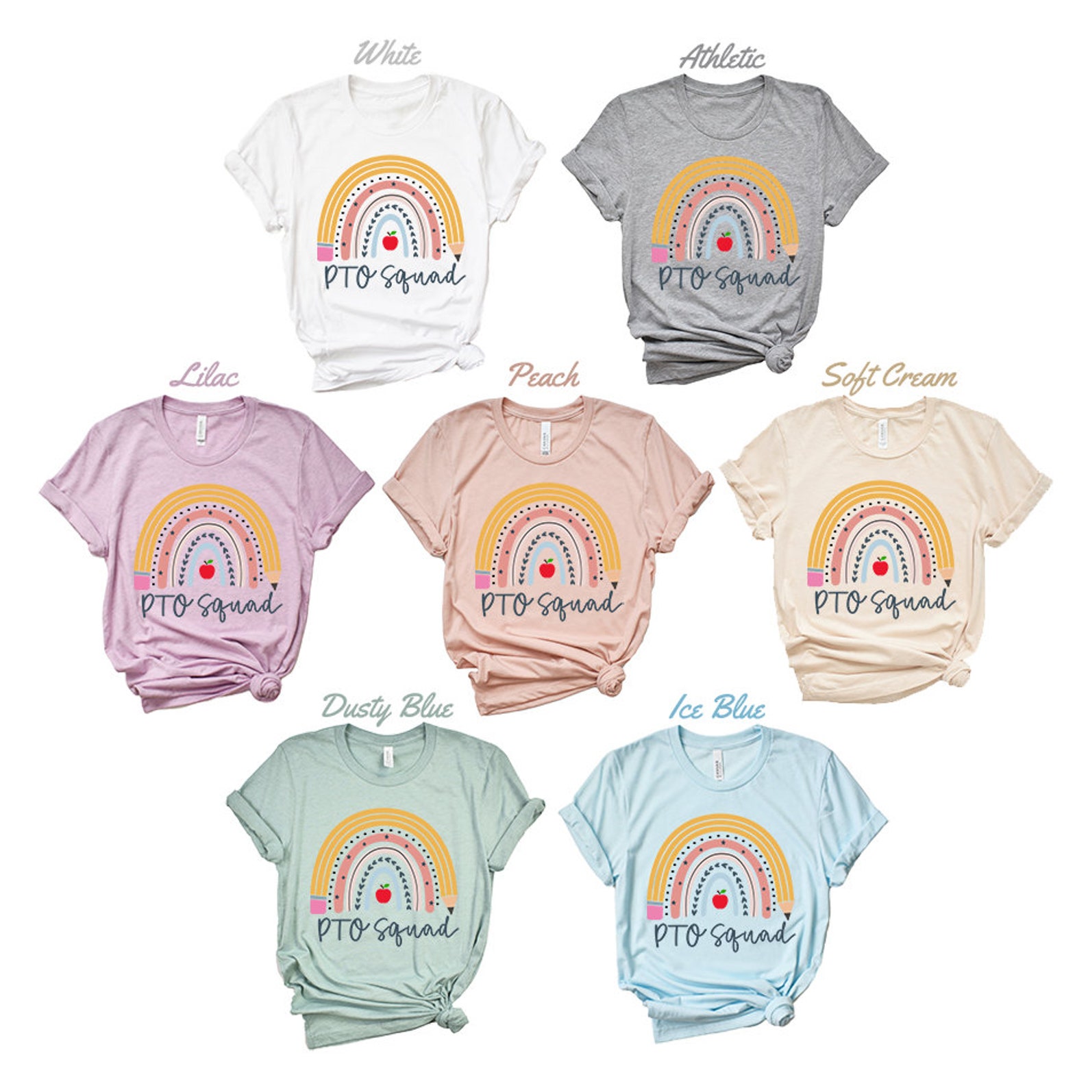 PTO Shirt PTO Squad Shirt Parent Teacher Organization Shirt | Etsy