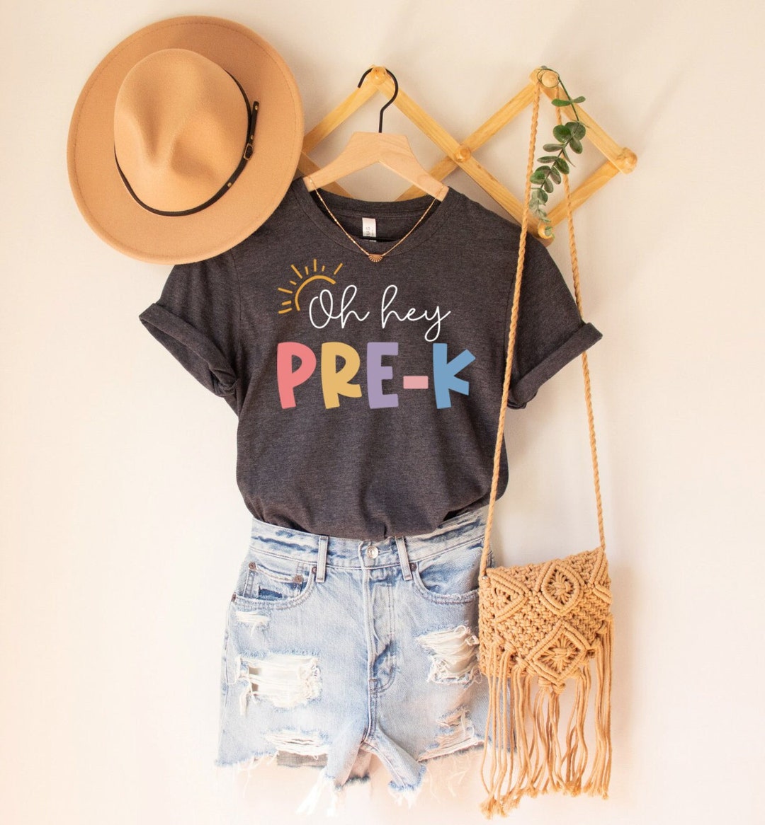Oh Hey Pre-k Teacher Shirt, Prek Teacher Shirt, Pre K Teacher Tshirt ...