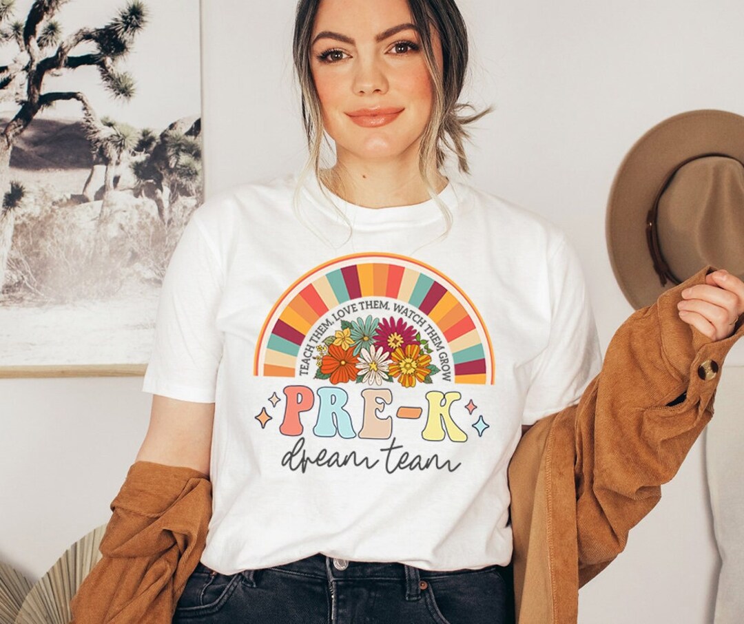 Pre-k Dream Team Shirt, Prek Teacher Shirt, Pre K Teacher Tshirt, Prek ...