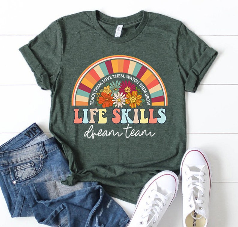 Life Skills Teacher Shirt, Life Skills Dream Team, Life Skills ...