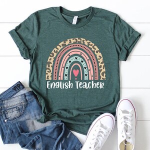 English Teacher Shirt English Language Teacher English - Etsy