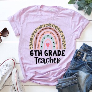 6th Grade Teacher Shirt Sixth Grade Teacher Shirt 6th Grade - Etsy