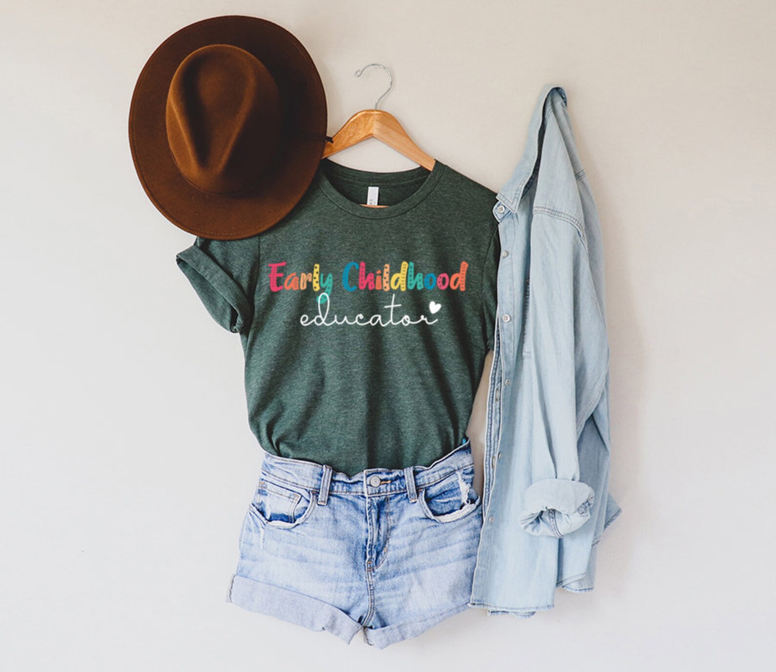 Early Childhood Educator Shirt Daycare Teacher Shirt Daycare - Etsy