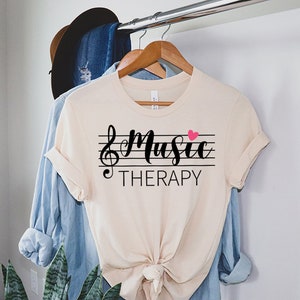 Music Therapy, Music Therapy Shirt, Music Therapist Shirt, Music ...