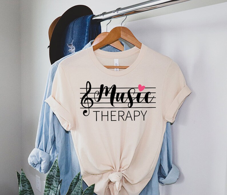 Music Therapy Music Therapy Shirt Music Therapist Shirt | Etsy