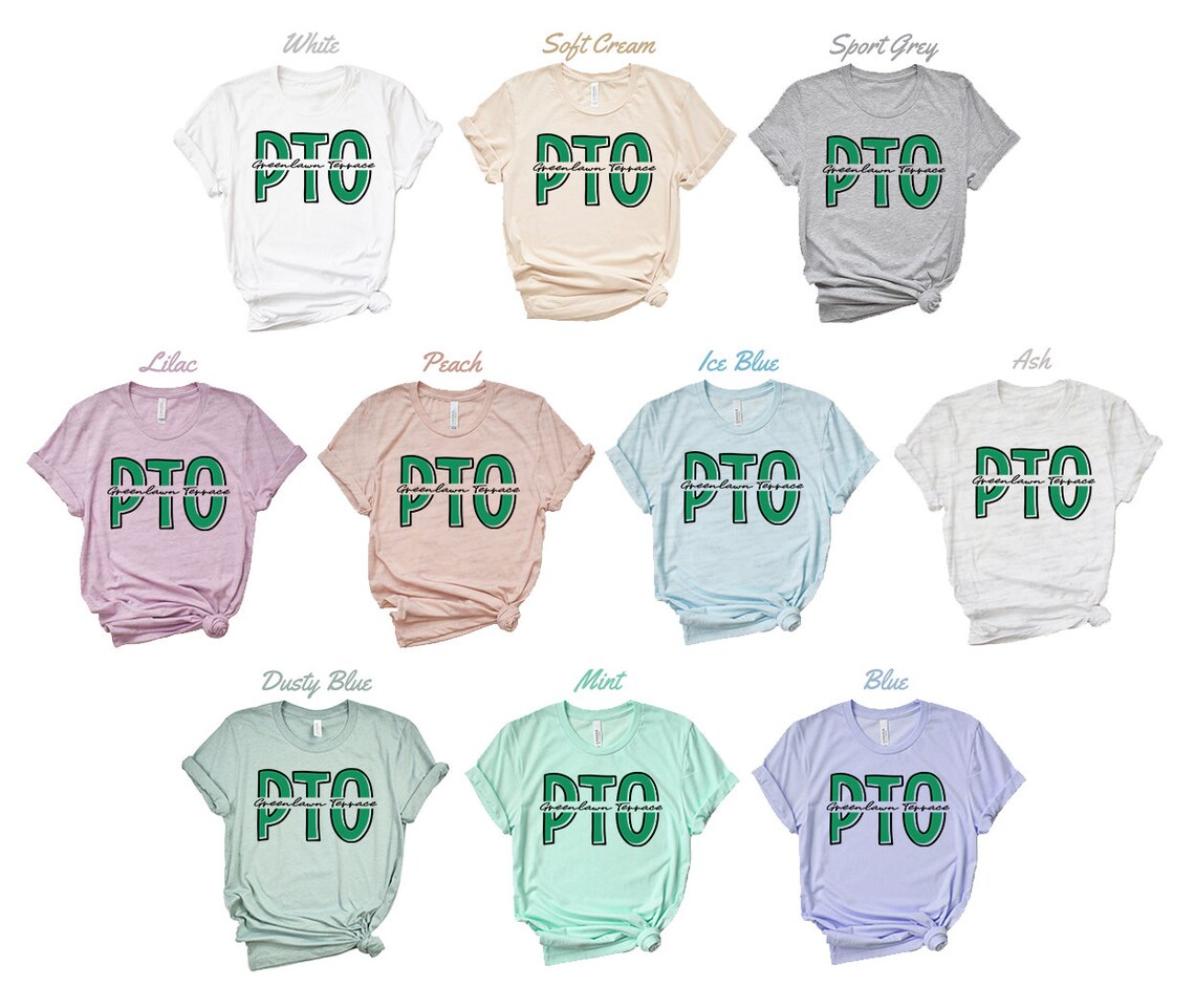Custom PTO Shirt, PTO Crew Shirt, Pto Squad, Pto Team Shirt, School ...