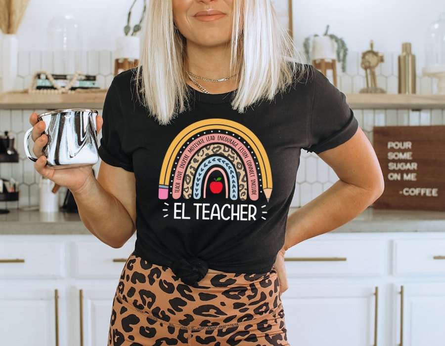 EL Teacher Shirt English Teacher Shirt ESL Teacher Shirt - Etsy