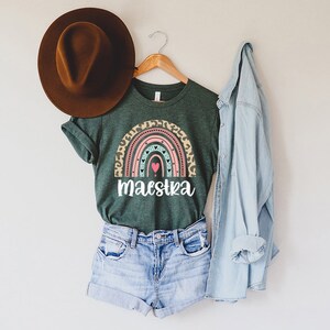 Maestra, Maestra Shirt, Maestra Bilingue, Maestra Siempre, Maestra Gift ...