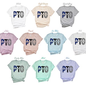 Custom PTO Shirt, Custom School Name Shirt, Custom Elementary School ...