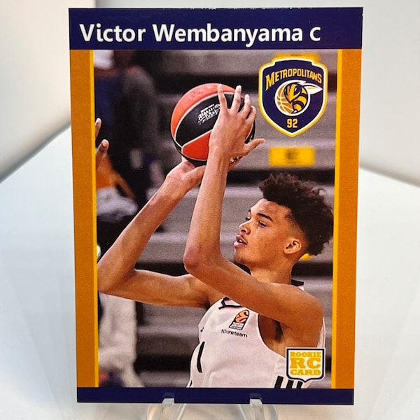 Wembanyama Rookie Cards - Etsy