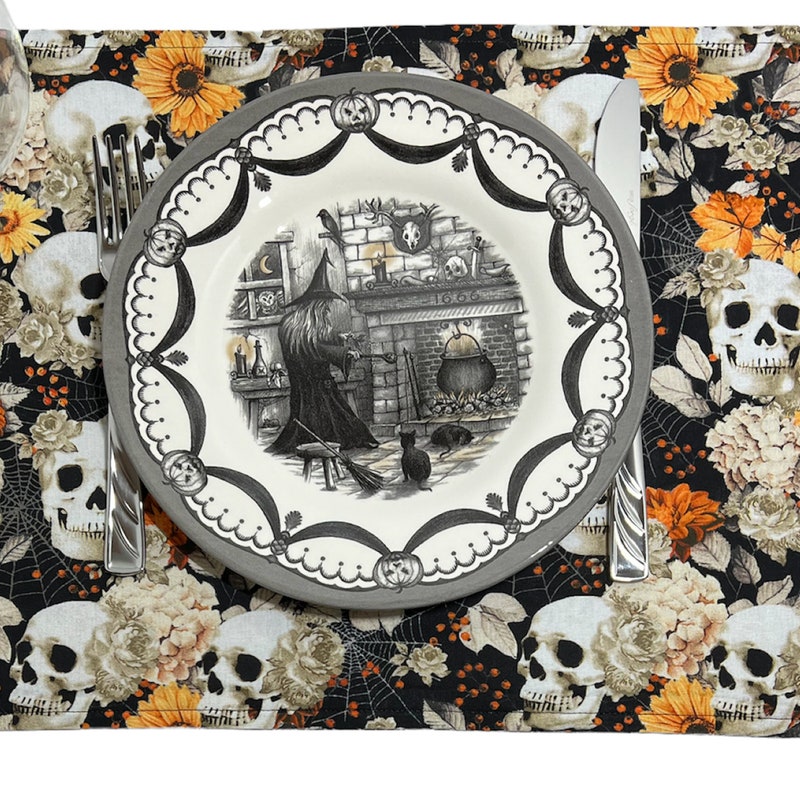 Halloween Placemat - Etsy