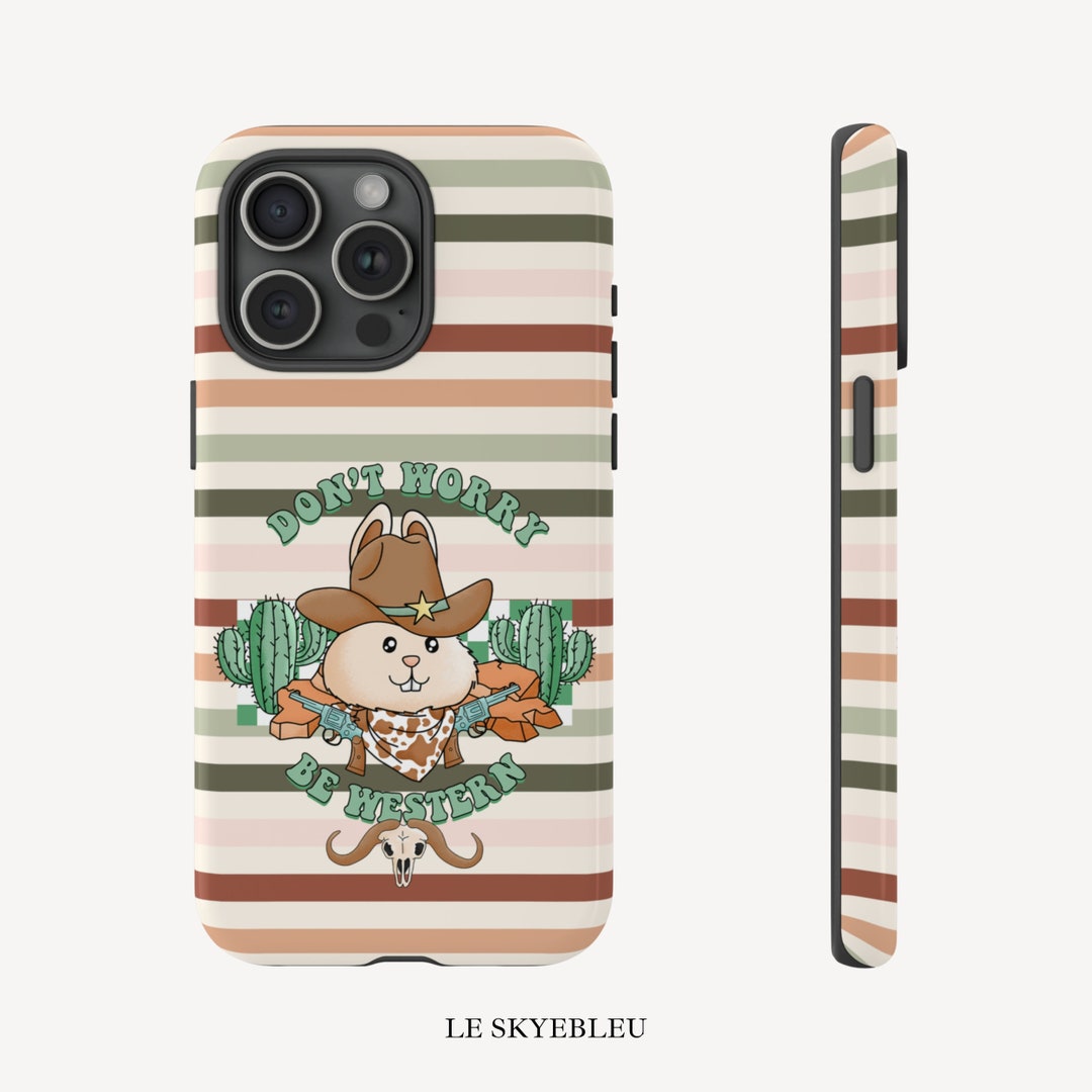 Western Cowboy Easter Bunny iPhone 15 Pro Max Case iPhone 14 Case ...