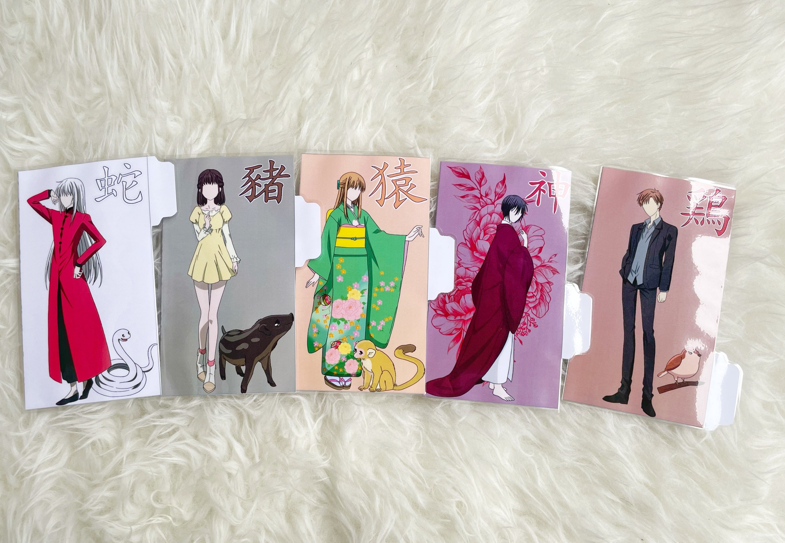 Anime Cash Envelopes Set of 15 Dave Ramsey & the Budget Mom - Etsy