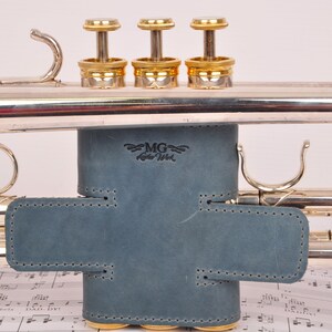 Trumpet Valve Guard by MG Leather Work Customized Trumpet - Etsy