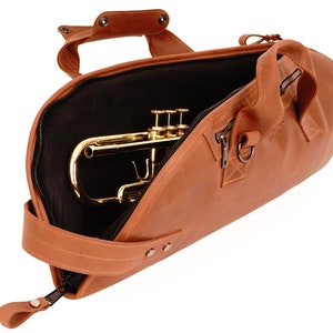 Trumpet Gig Bag by MG Leather Work, Trumpet Bag, Trumpet Case ...