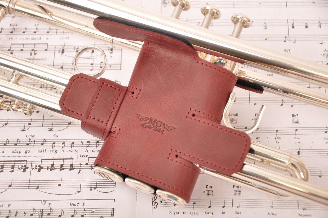 Trumpet Valve Guard by MG Leather Work, Customized Trumpet Valve ...