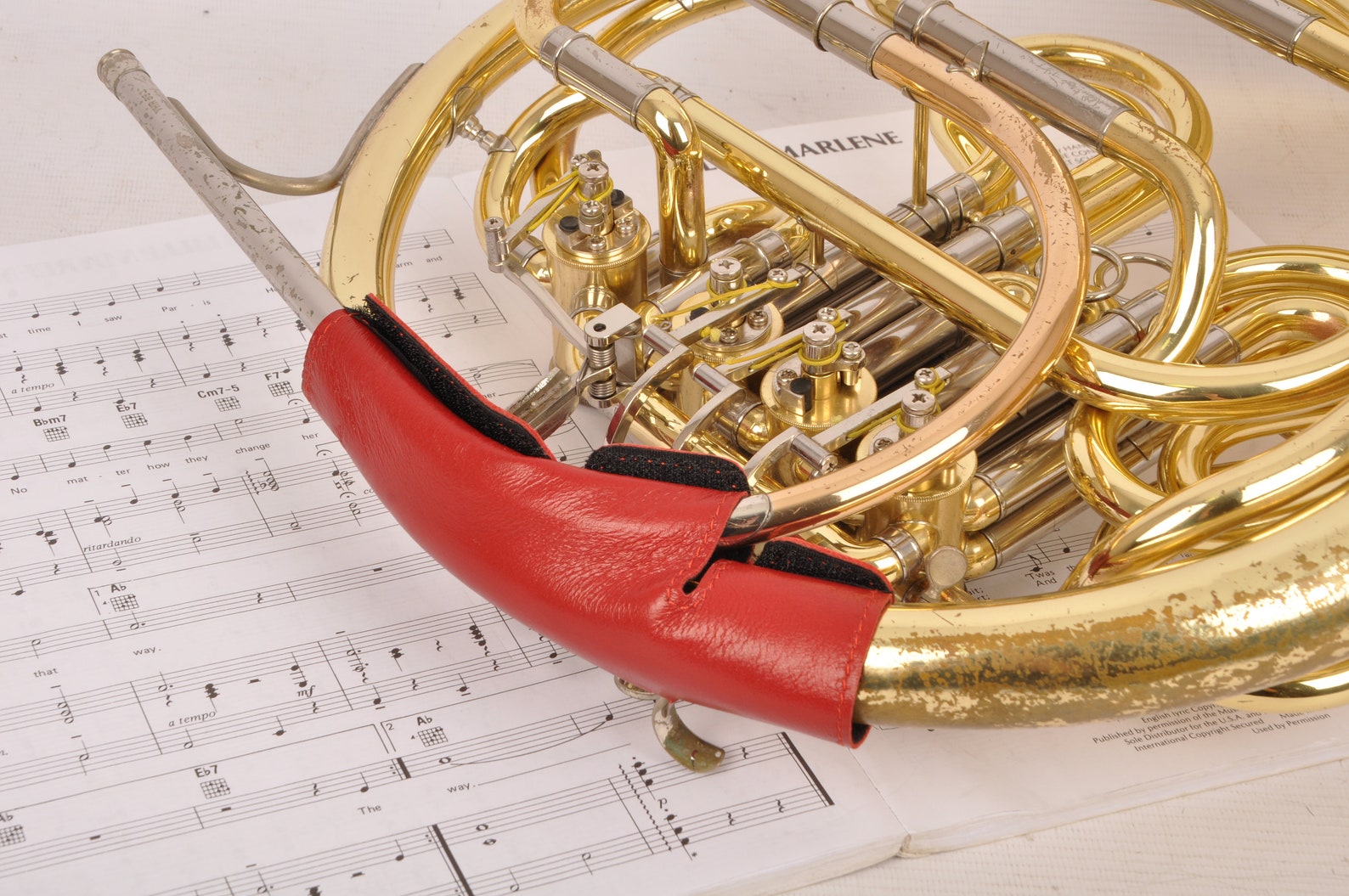 French Horn Hand Guard Soft Genuine Leather Handmade French - Etsy