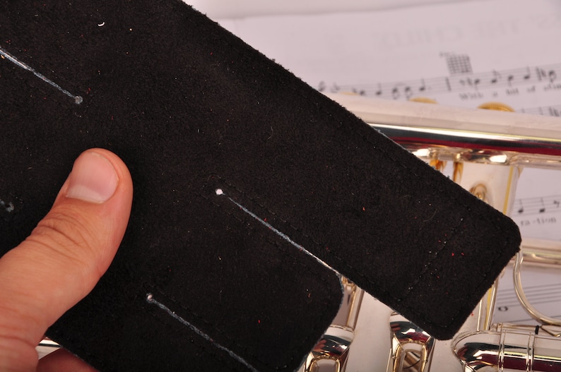 Trumpet Valve Guard by MG Leather Work Customized Trumpet - Etsy