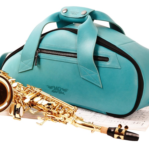 Leather Saxophone Case - Etsy