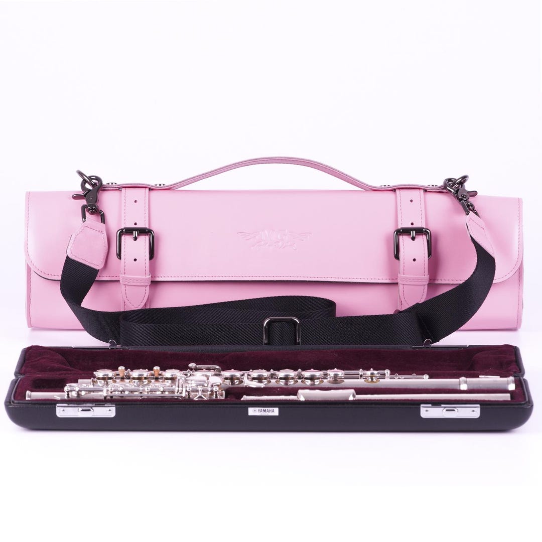 Flute Leather Classic Bag, Leather Flute Bag, Flute Case Cover, Flute ...