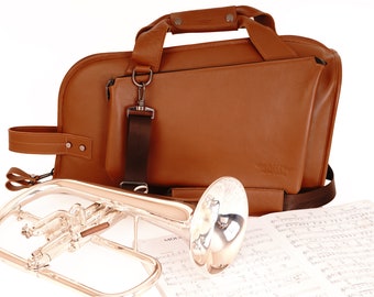 Leather Flugelhorn Case - Etsy