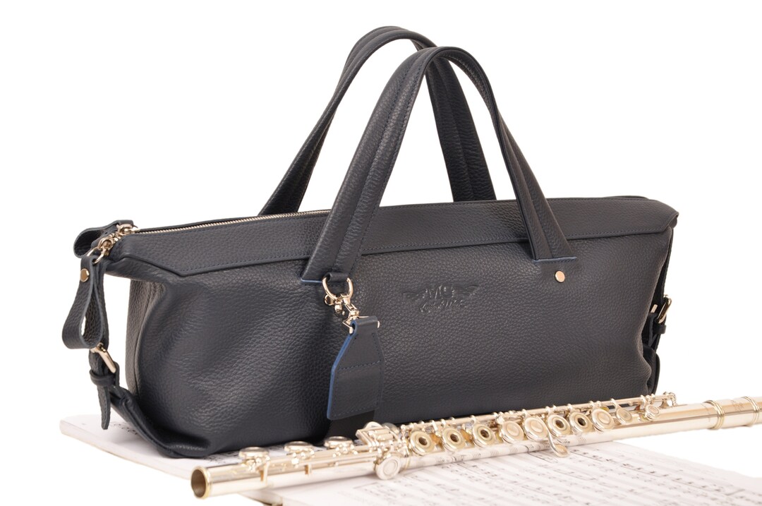 Flute Bag by MG Leather Work, Flute Case Cover, Flute Case Holder ...