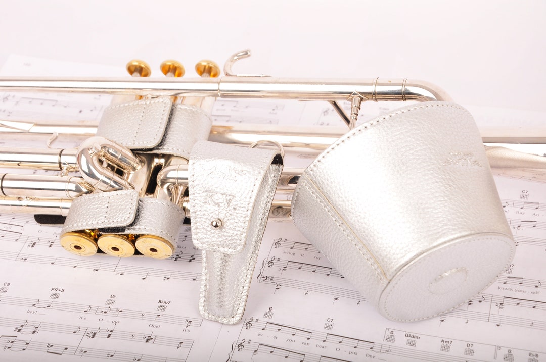 Leather Trumpet Mute, Valve Guard & Mouthpiece Pouch Gift Set - Etsy