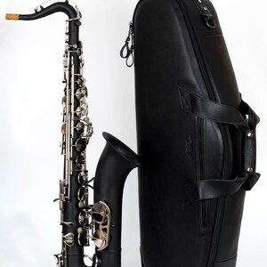 Tenor Saxophone Gig Bag, Genuine Leather Bag for Tenor Sax, Tenor Sax ...