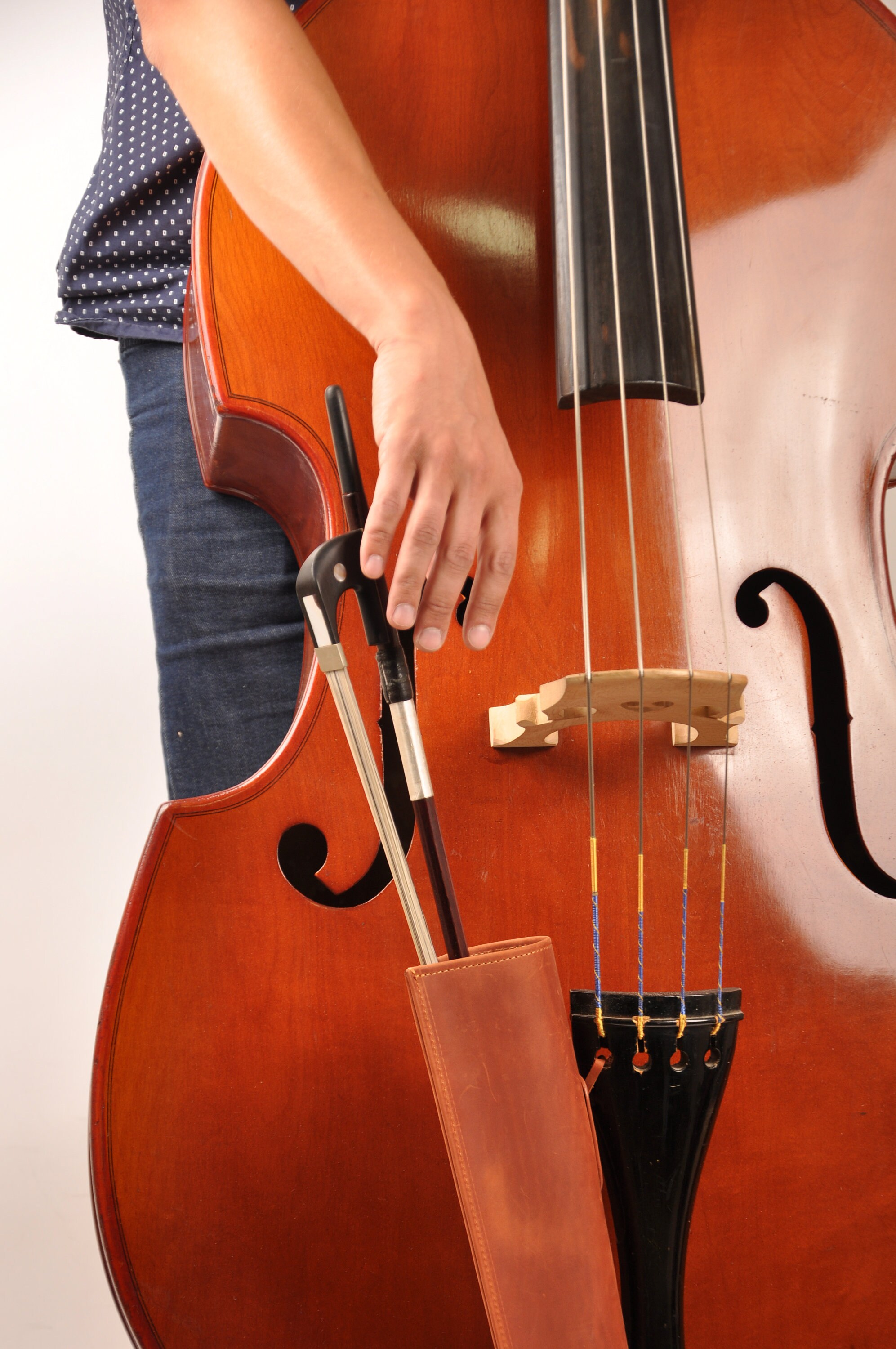 Bass Bow Quiver, Genuine Leather Bow Quiver, Bass Bow Case ...