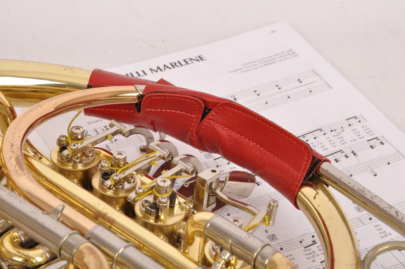 French Horn Hand Guard Soft Genuine Leather Handmade French - Etsy