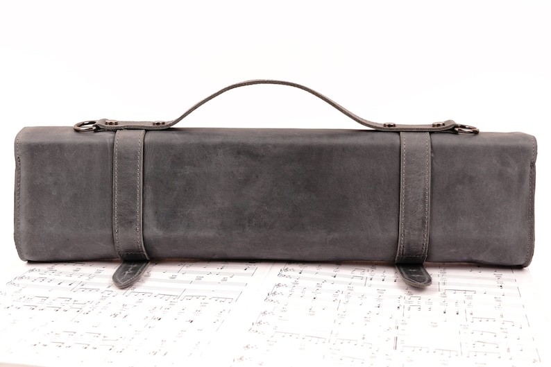 Flute Bag Leather Flute Bag Personalized Gift for a Flute - Etsy