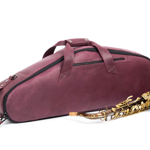 Leather Saxophone Case - Etsy
