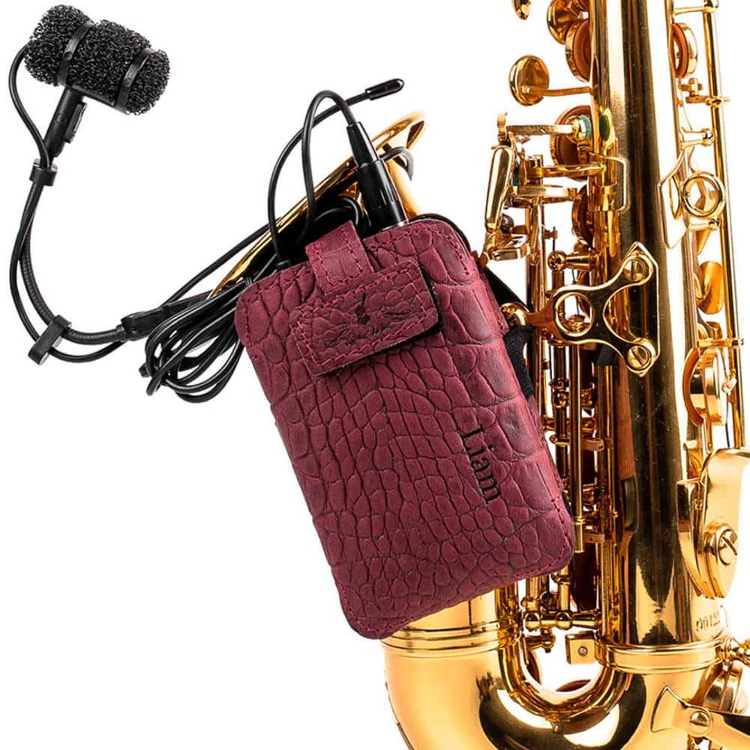 Microphone Transmitter Holder for Curved Soprano, Alto, Tenor, and ...