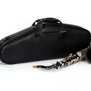 Tenor Saxophone Gig Bag, Genuine Leather Bag for Tenor Sax by MG ...