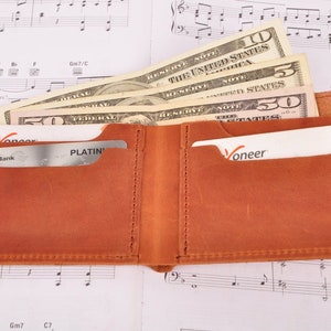 Personalized Leather Wallet With Bass Guitar Player Print Great Gift ...