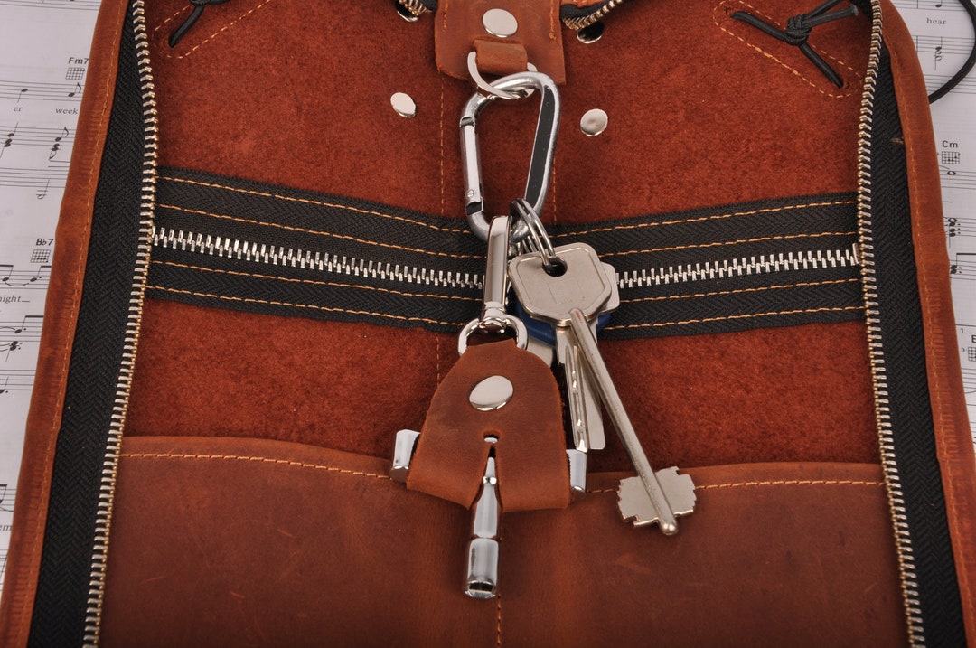Drum Key Holder by MG Leather Work, Drum Key Chain Case, Drum Key ...