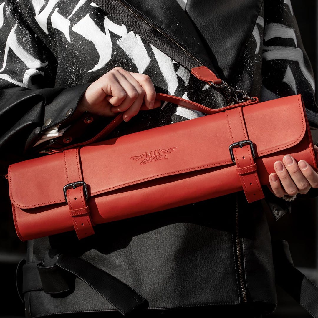 Leather Flute Bag, Gift for a Flute Player, Personalized Leather Flute ...