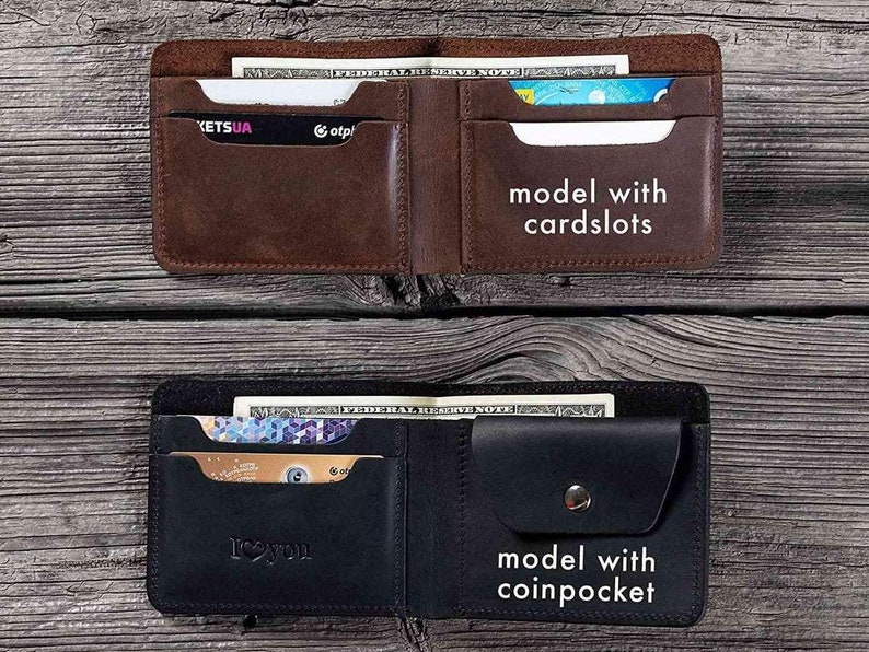 Personalized Leather Wallet With Bass Guitar Player Print - Etsy