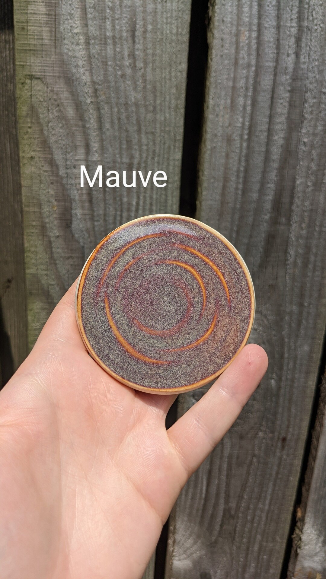 Handmade Ceramic Coasters, 2.5 to 3 Inch, Blue, Purple, Orange, White ...